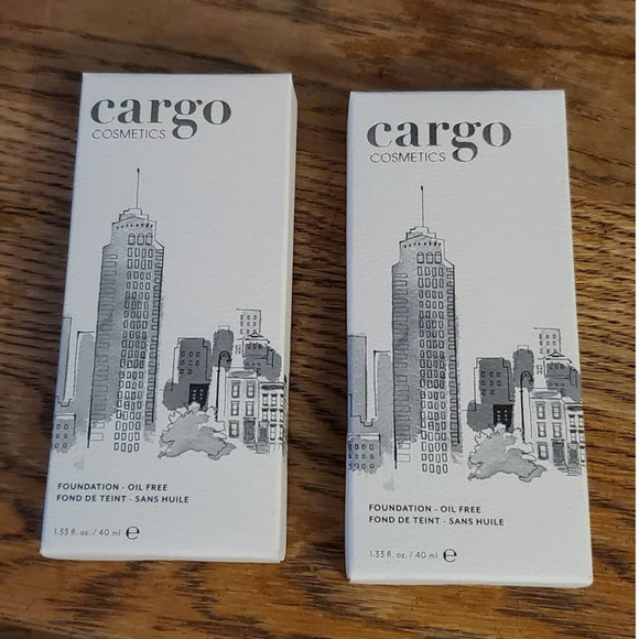 Cargo | Makeup | Lot Of 2 Cargo Cosmetics Foundation Oil Free F45 45 ...